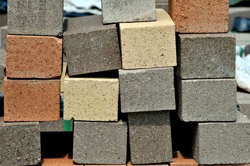 Pavers coloridos foto de stock. Imagem de passagem, entrada - 32704254