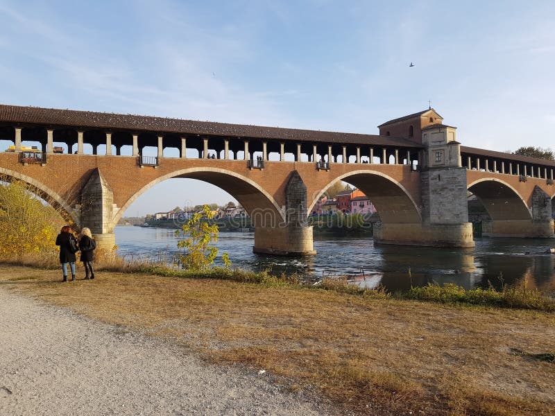 Pavia editorial stock image. Image of river, water, pavia - 152563719