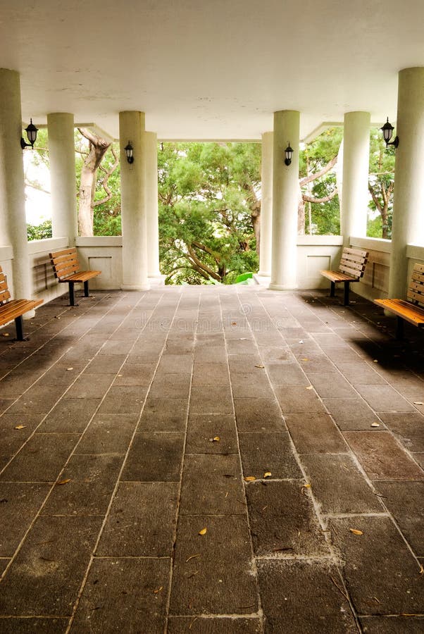 Pavilion stock photo. Image of forest, architecture, backyard - 13164994