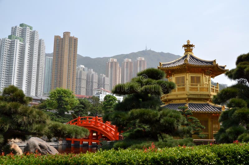 The Pavilion of Absolute Perfection Stock Image - Image of nanlian ...