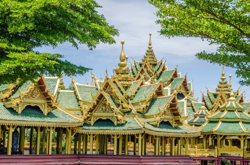 Pavilion stock image. Image of pavilion, asian, daytime - 31947233