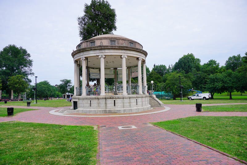Boston green editorial stock photo. Image of harbor, financial - 98704213