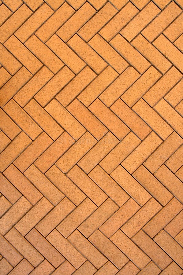 Pavimento Amarillo Del Piso Del Ladrillo. Imagen de archivo - Imagen de ...