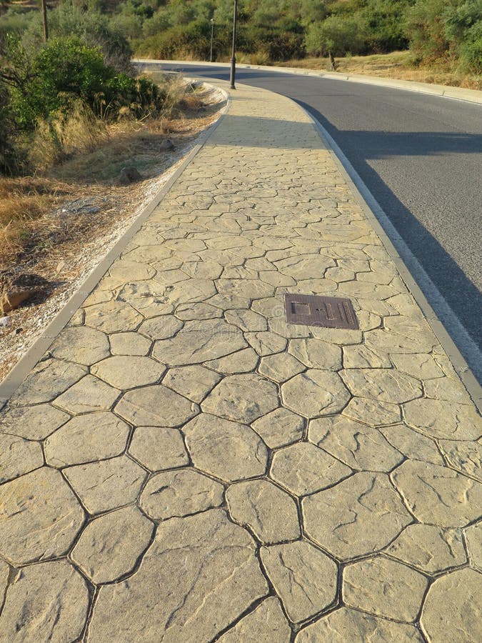 Pavimento Concreto De Color Claro Foto de archivo - Imagen de modelo ...