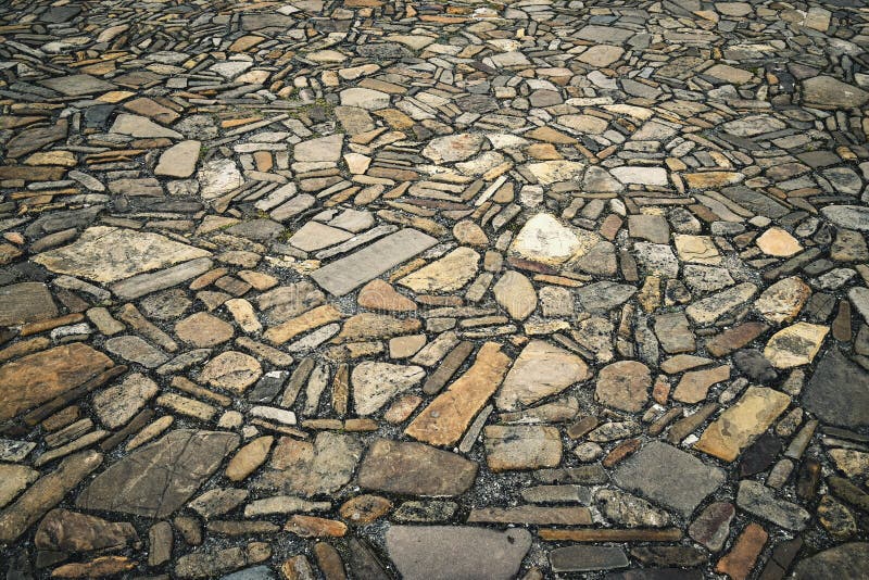 Pavimento medieval foto de archivo. Imagen de viejo, calle - 31420630