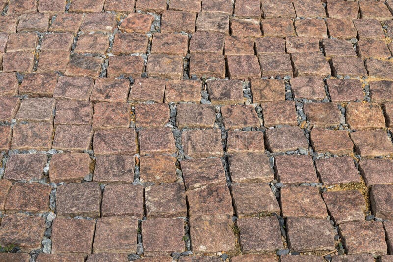 Pavimento Empedrado Adoquín Del Granito Imagen de archivo - Imagen de ...