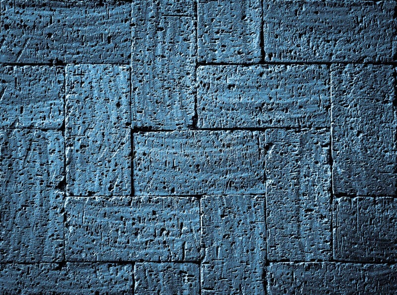 Pavimento Quemado Azul Gris De Los Ladrillos Imagen de archivo - Imagen ...