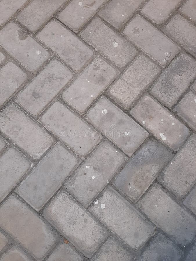 Paving Block Yellow,construction. Stock Image - Image of path, road ...