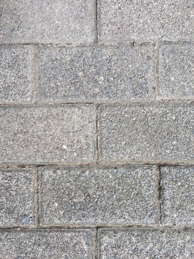 There are Many Rectangular Paving Blocks in Indonesia Stock Image ...