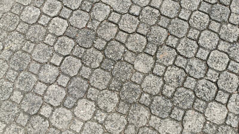 Paving Blocks are Construction Materials Made of Concrete or Other ...