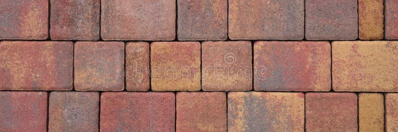 Paving Blocks Made of Colored Stones Stock Photo - Image of sandstone ...