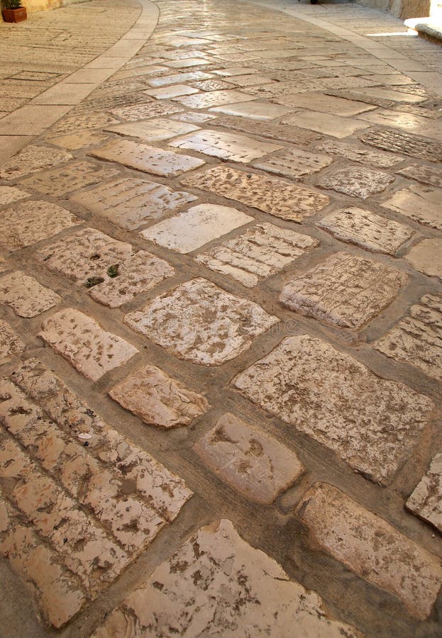 Paving bricks (pavers) stock photo. Image of rough, curve - 16149880