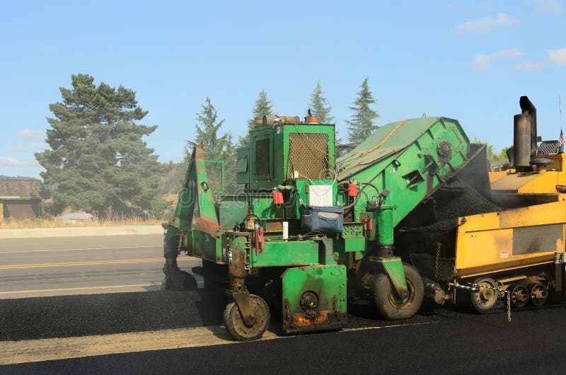 Paving Machine stock photo. Image of road, residential - 52082232