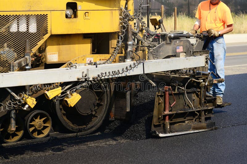 Laying Asphalt stock photo. Image of asphalt, drive, equipment - 3514846