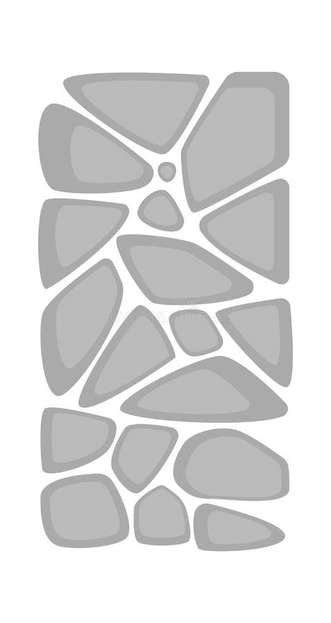 Paving Path Flat Icon Architectural and Landscape Elements Stock Vector ...