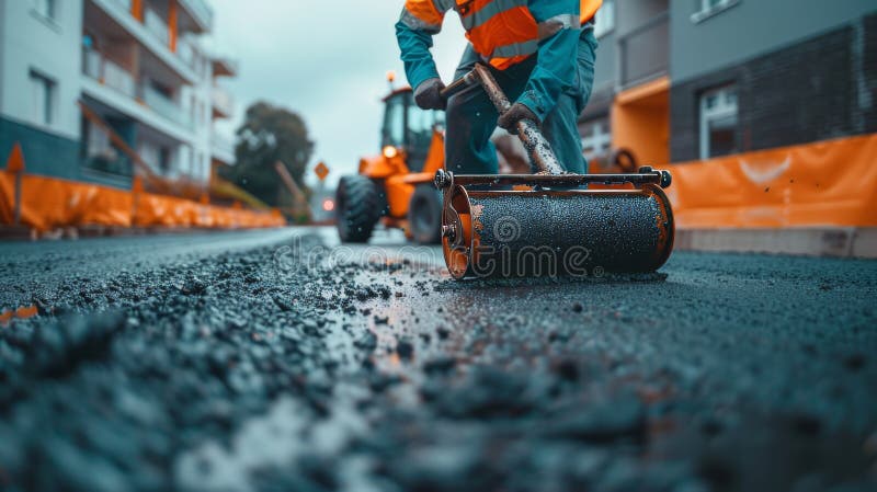 Paving the Road and Operating Construction Equipment is Required for ...