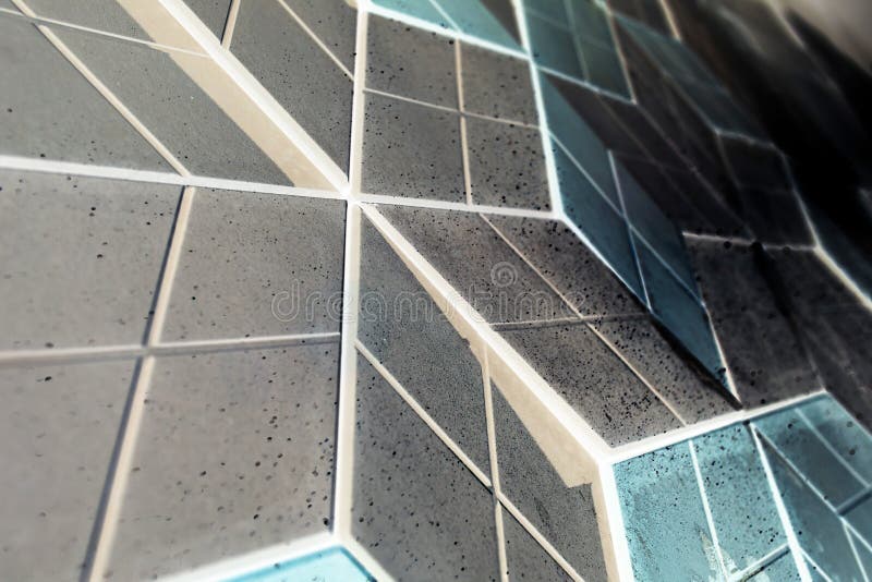 Paving Slab As Background in Inversion Stock Image - Image of concrete ...