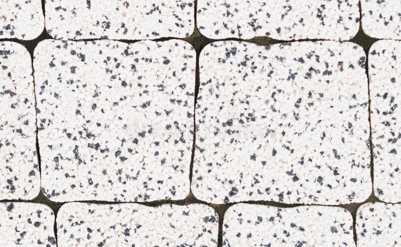 Paving Slabs Made of Marble Chips Stock Image - Image of material, grid ...