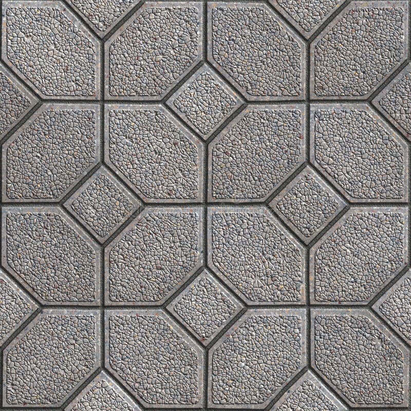 Paving Slabs. Seamless Tileable Texture. Stock Image - Image of brick ...