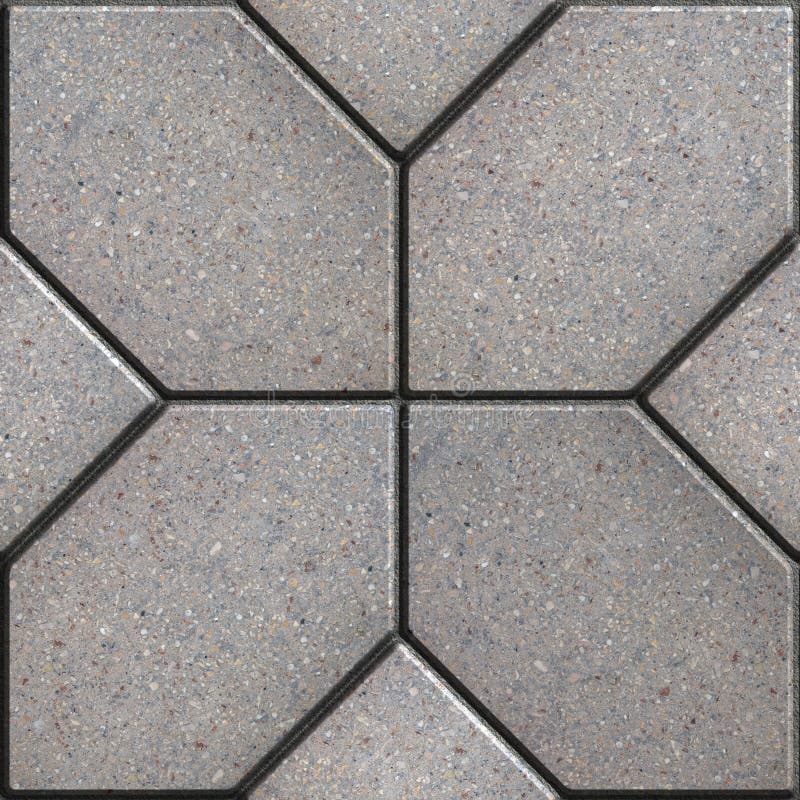 Paving Slabs. Seamless Tileable Texture. Stock Image - Image of block ...