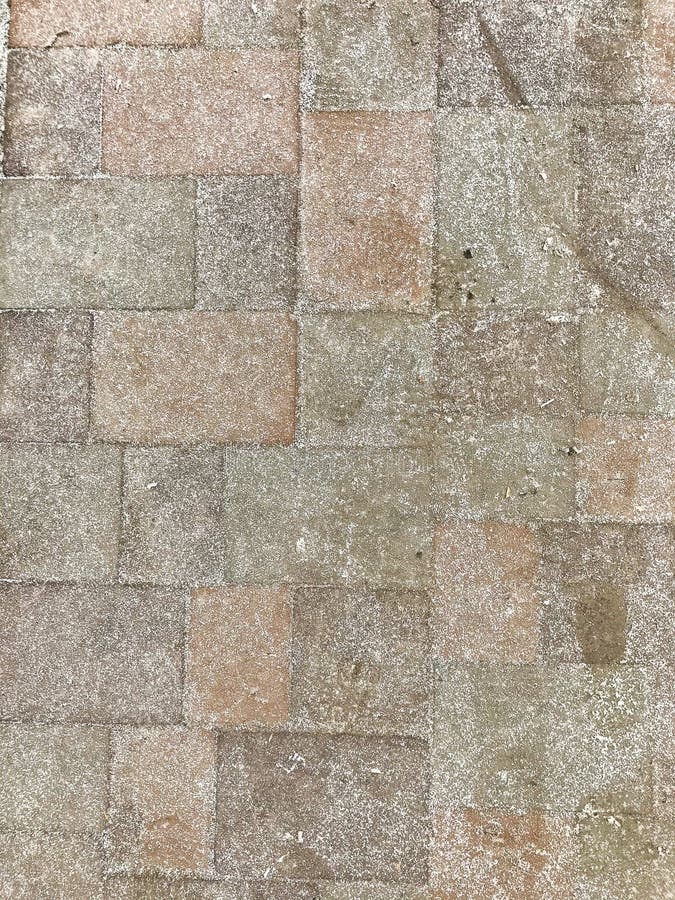 Paving Slabs with a Sharp Structure and Strict Forms. Stock Image ...