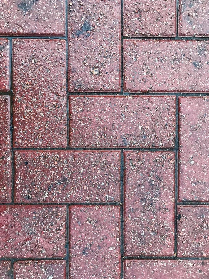 Paving Slabs with a Sharp Structure and Strict Forms. Stock Photo ...
