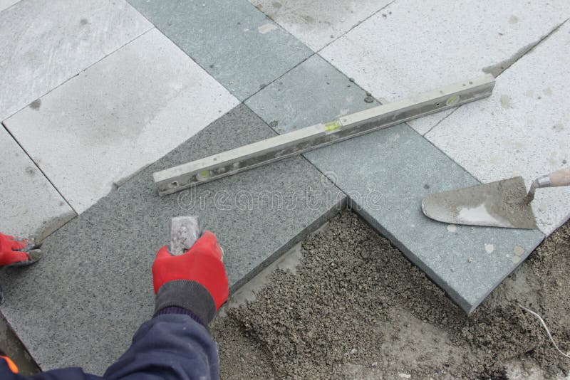 Paving stone stock image. Image of construction, footpath - 38127987