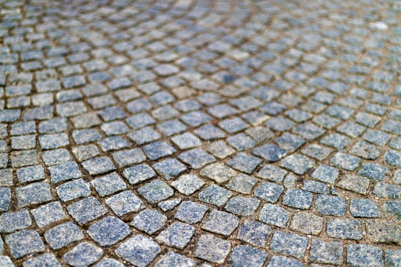 Paving Stone from Square Granite Bricks Stock Photo - Image of city ...
