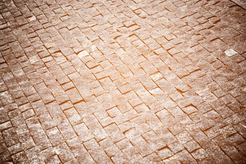 Paving Stone on the Red Square Stock Photo - Image of square, cobbled ...