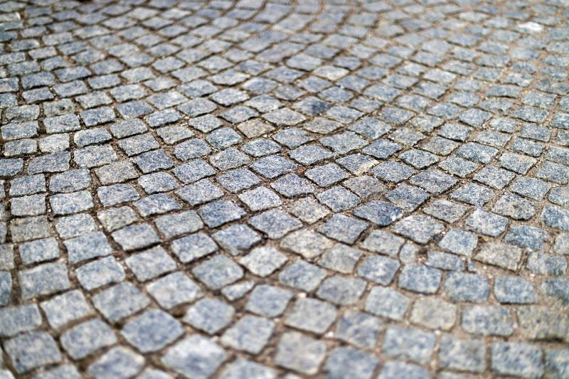 Paving Stone from Square Granite Bricks Stock Photo - Image of floor ...