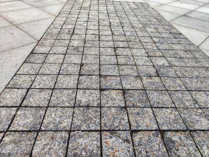 Paving Stone Tiles of Square and Rectangular Shape of Gray in ...