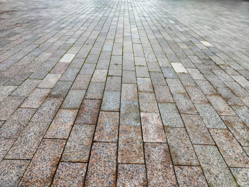Paving Stone Tiles of Square and Rectangular Shape of Gray in ...