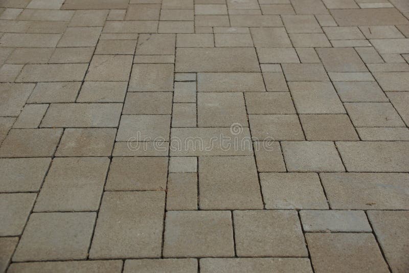 Paving Stones. Improvement of Pavements and Cities Stock Image - Image ...