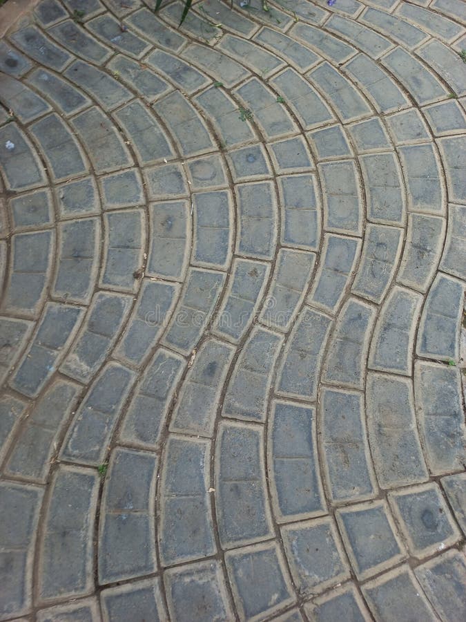 Paving with wave pattern stock photo. Image of symmetry - 261299290