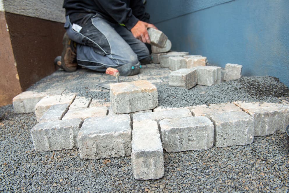 Pavior stock photo. Image of brick, construction, block - 40941192