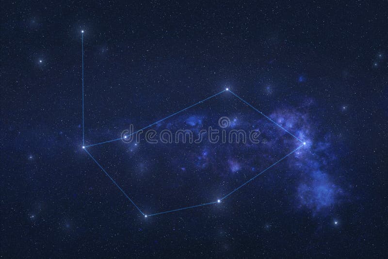 Pavo Constellation Star Map