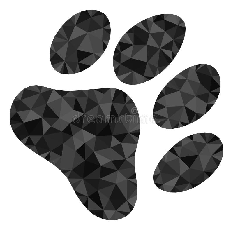 Geometric Paw Stock Illustrations – 1,579 Geometric Paw Stock ...