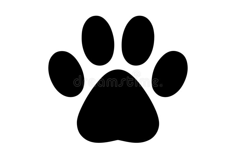 Paw Logo Cat Dog Animal Footprint Icon Vector Stock Vector ... Paw Logo Cat Dog Animal Footprint Icon Vector Stock Vector ...