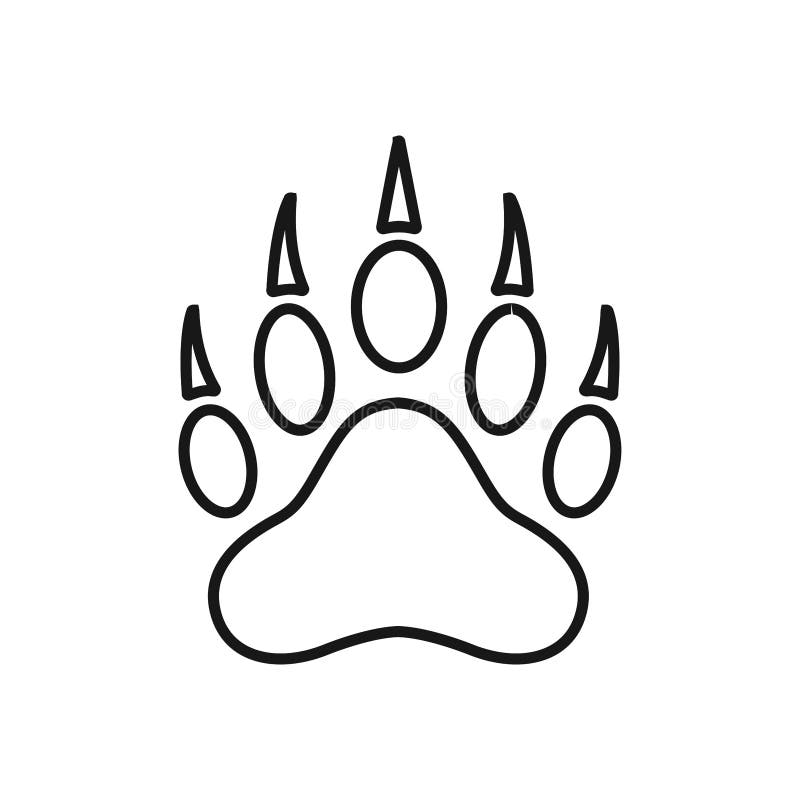 Husky Paw Claws Stock Illustrations – 26 Husky Paw Claws Stock ...