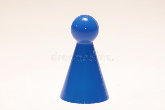 Pawn stock image. Image of game, soldier, cone, board, piece - 244493