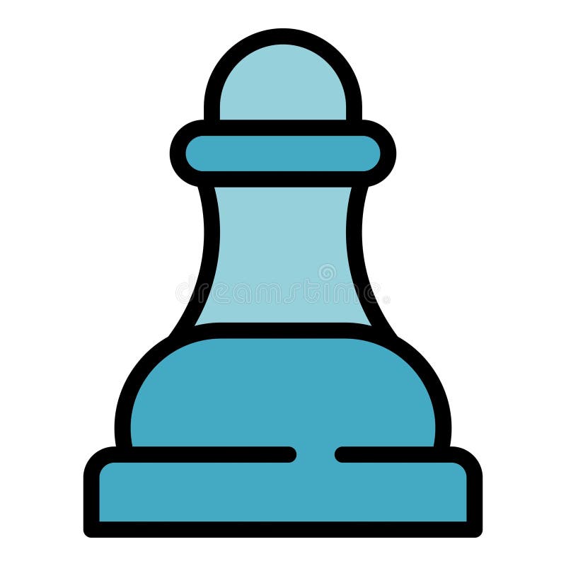 Chess Piece Icon Set Vector Neon Stock Illustration - Illustration of ...