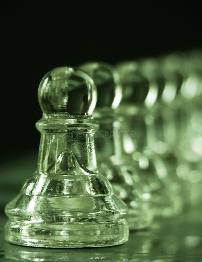 Glass Chess Set stock image. Image of fight, gaming, chess - 540317