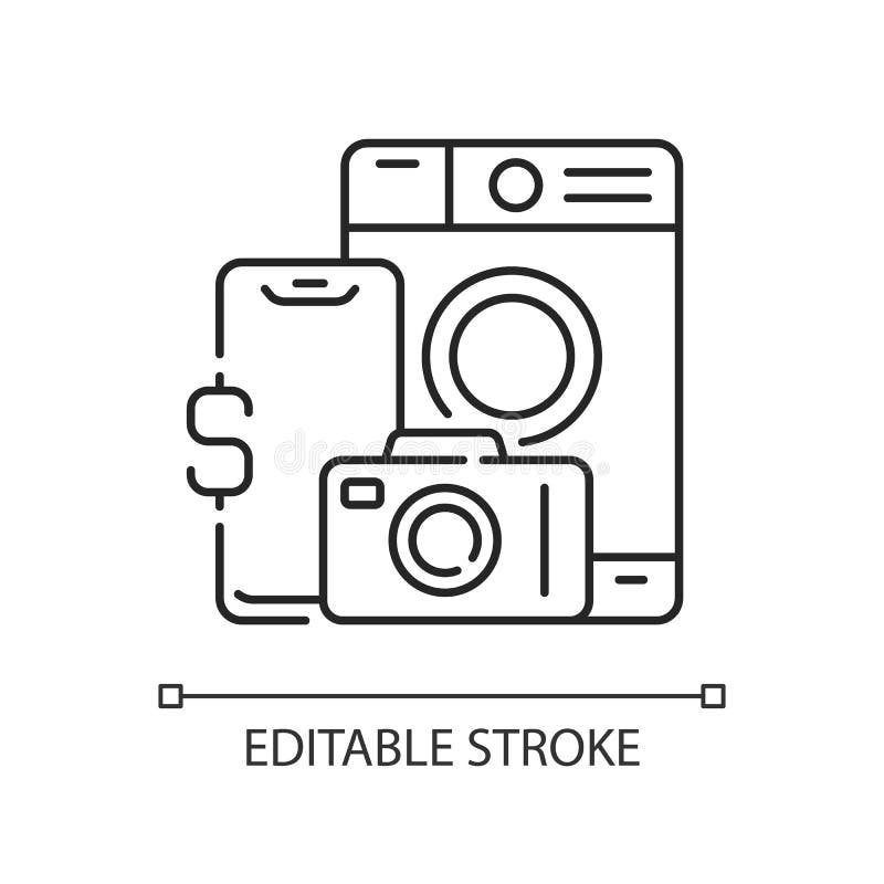 Electronics Goods Icon Stock Illustrations – 626 Electronics Goods Icon ...