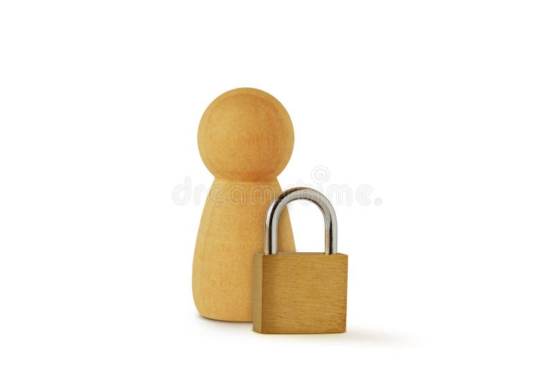 Pawn with Padlock - Concept of Account Protection, Blocked User Account ...