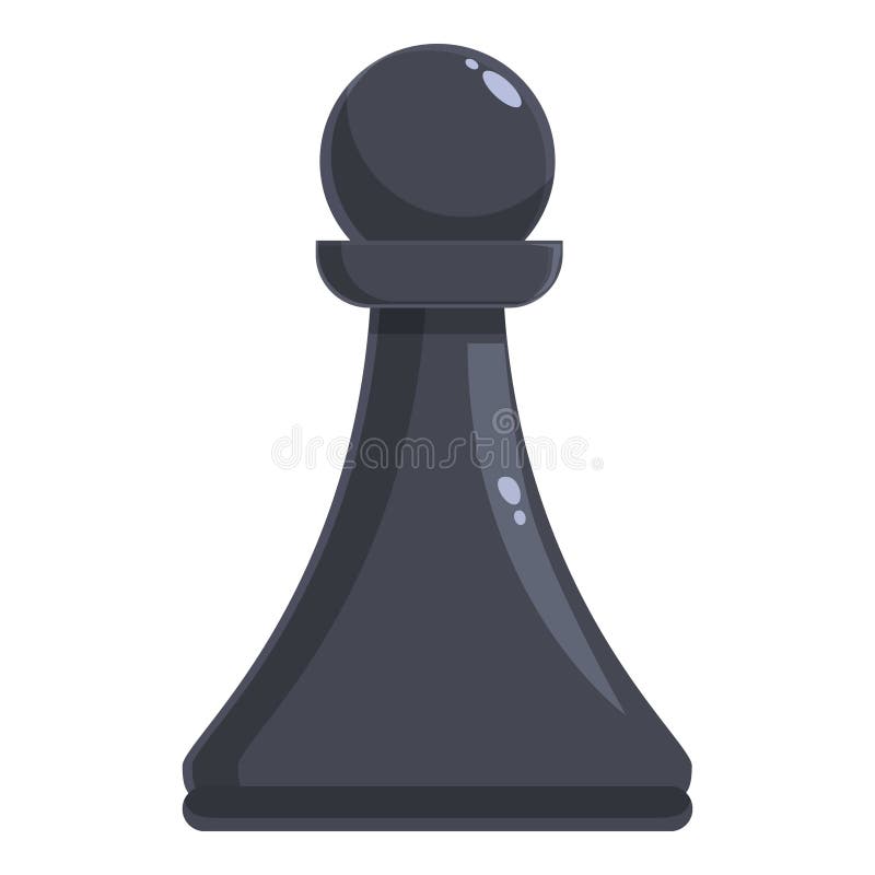 Pawn Piece Icon Cartoon Vector. Chess Play Game Stock Vector ... Pawn Piece Icon Cartoon Vector. Chess Play Game Stock Vector ...