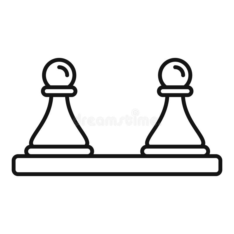 Pawn Outline Stock Illustrations – 3,504 Pawn Outline Stock ...