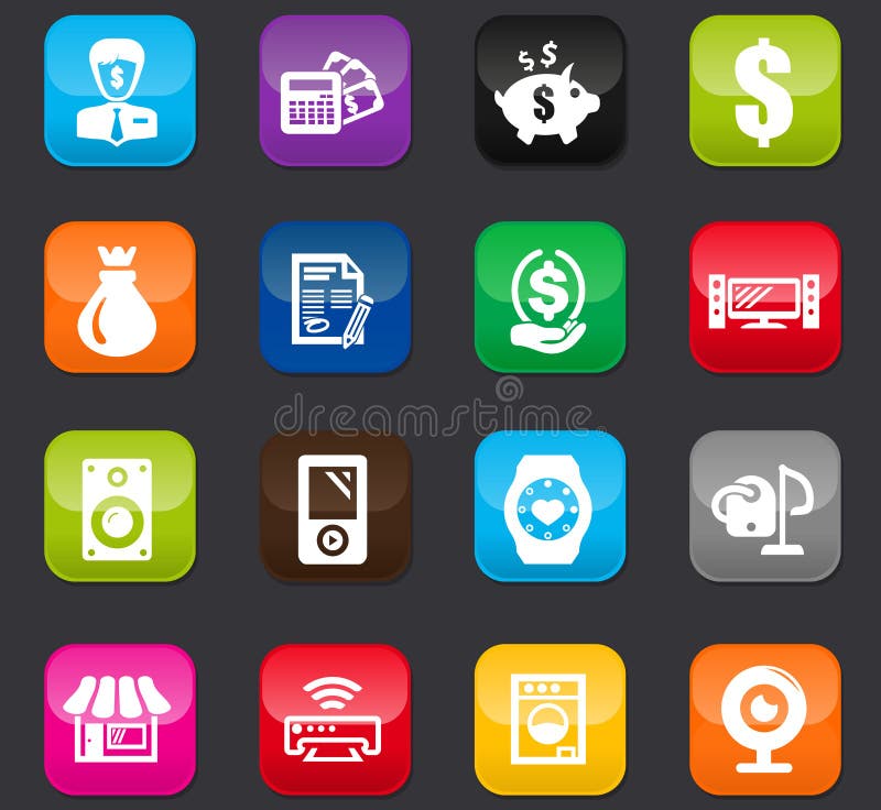 Pawn Shop Icons Stock Illustrations – 228 Pawn Shop Icons Stock ...