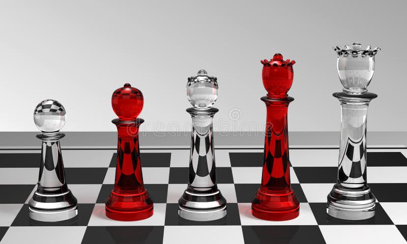 Pawn to Queen stock illustration. Illustration of creative - 13040864
