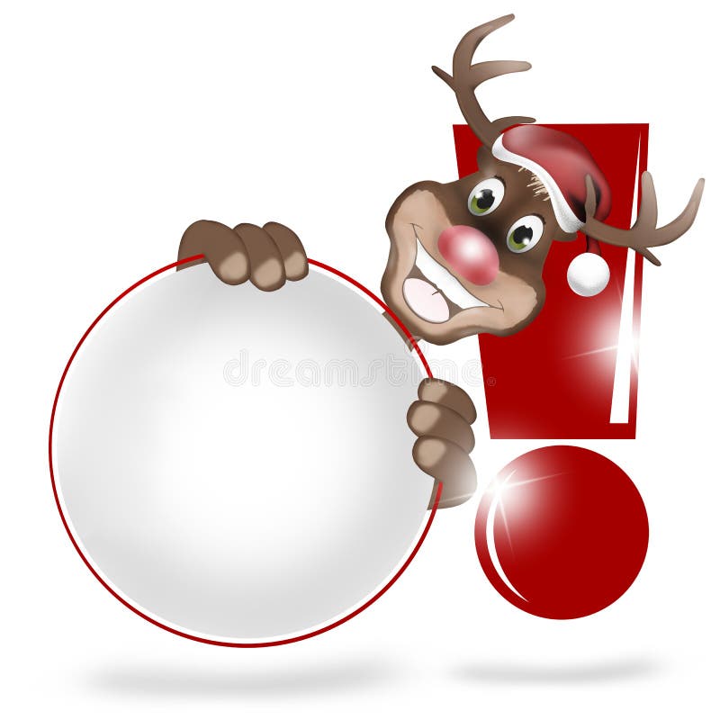 Paws Reindeer stock illustration. Illustration of cute - 40243200
