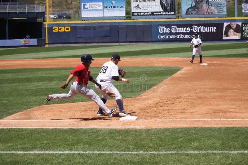Pawtucket Red Sox Batter Matt Sheely Editorial Image - Image of ball ...